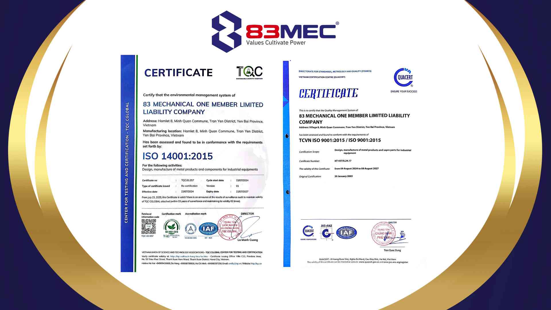 83MEC – Fire Protection & Precision Engineering Solutions In Vietnam - 83 MEC